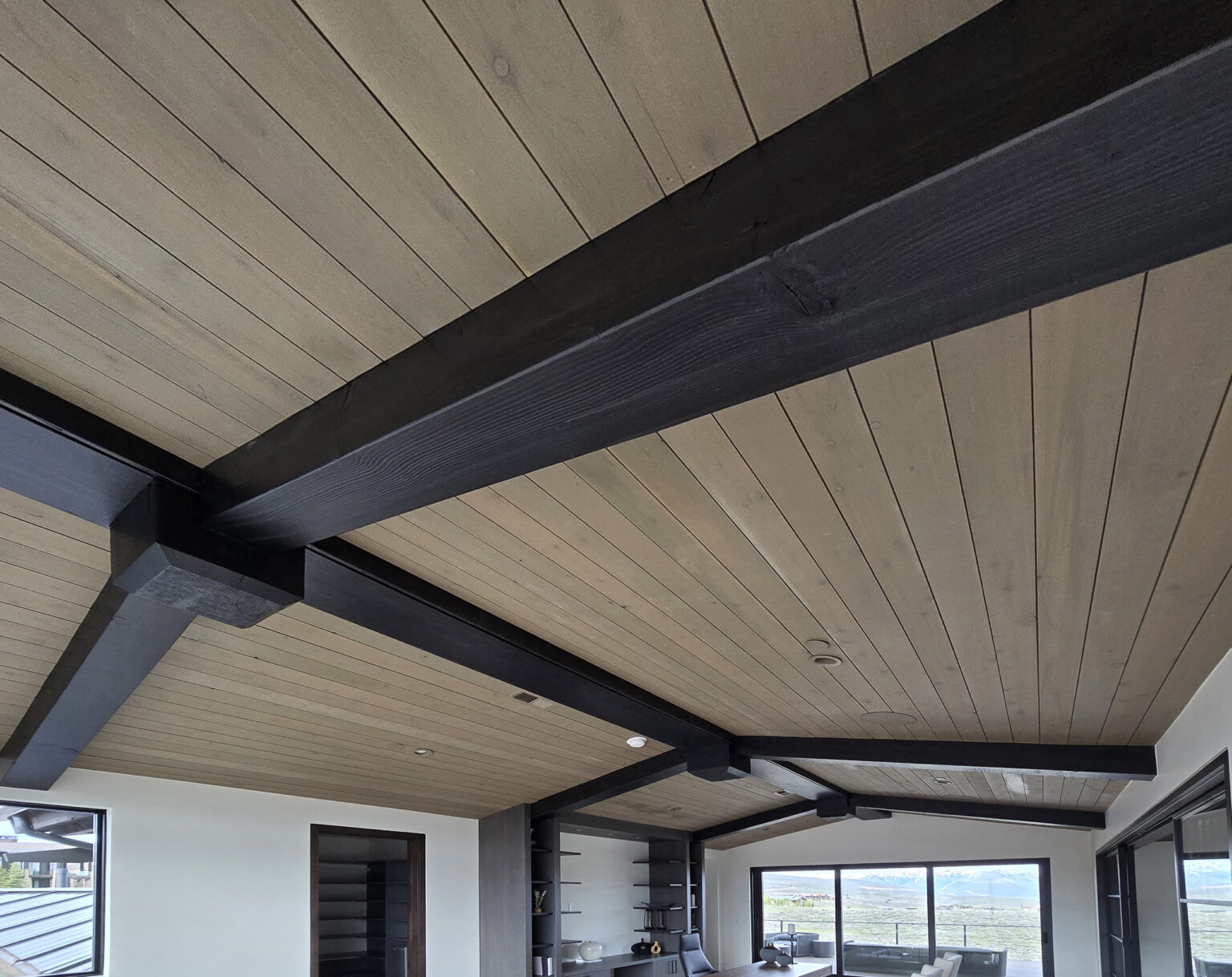 25 Black Ebony Outdoor Living Timber Shade Shelters
