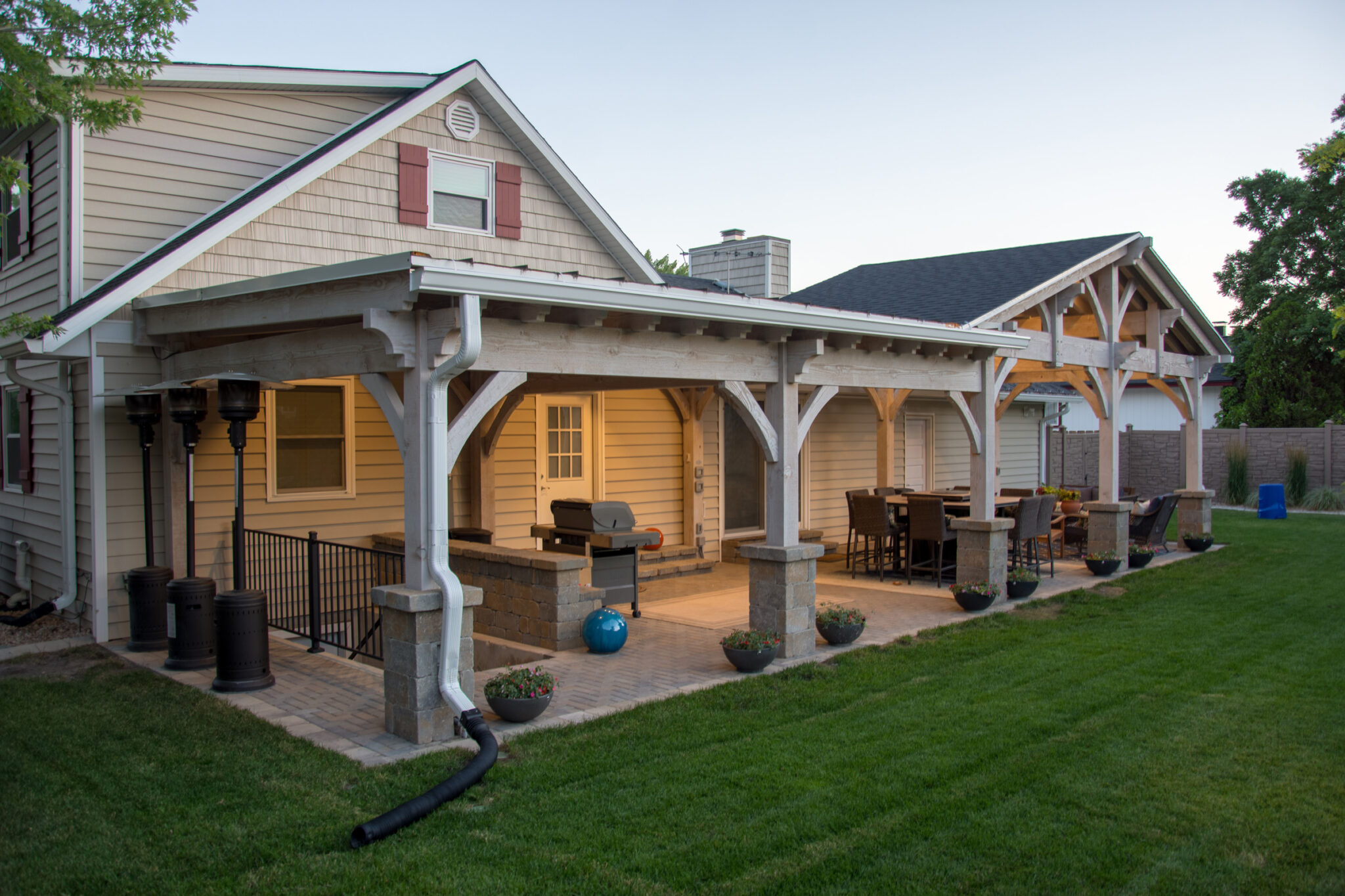 Custom Timber Frame Pavilion Kits - Western Timber Frame